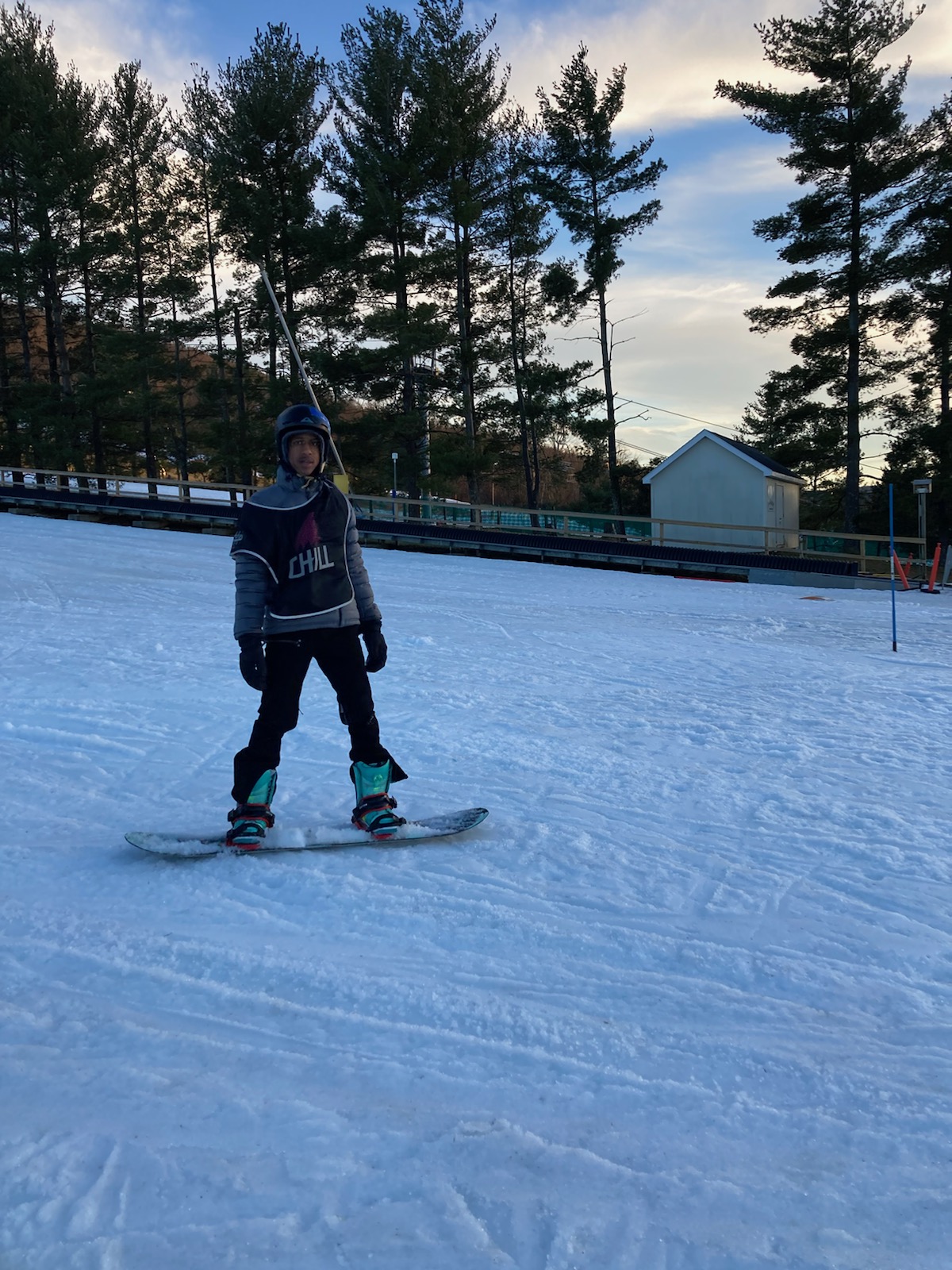 Patterson Goes Snowboarding with CHILL